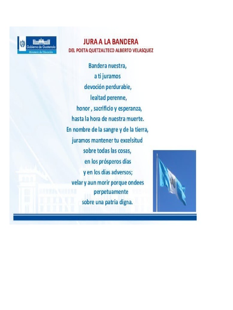 Jura de La Bandera | PDF