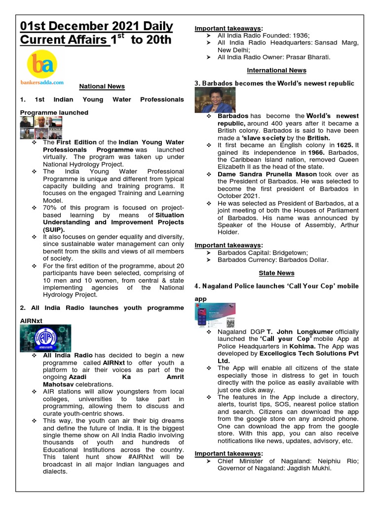 12.december 2021 Bankers Adda Dailygk Update | PDF | Cyberwarfare ...