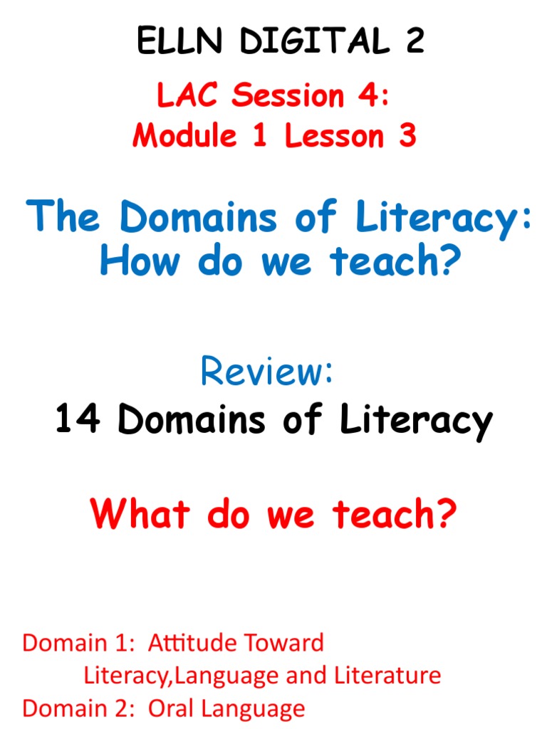 LAC Session 4 Module 1 Lesson 3 | PDF | Constructivism (Philosophy Of ...