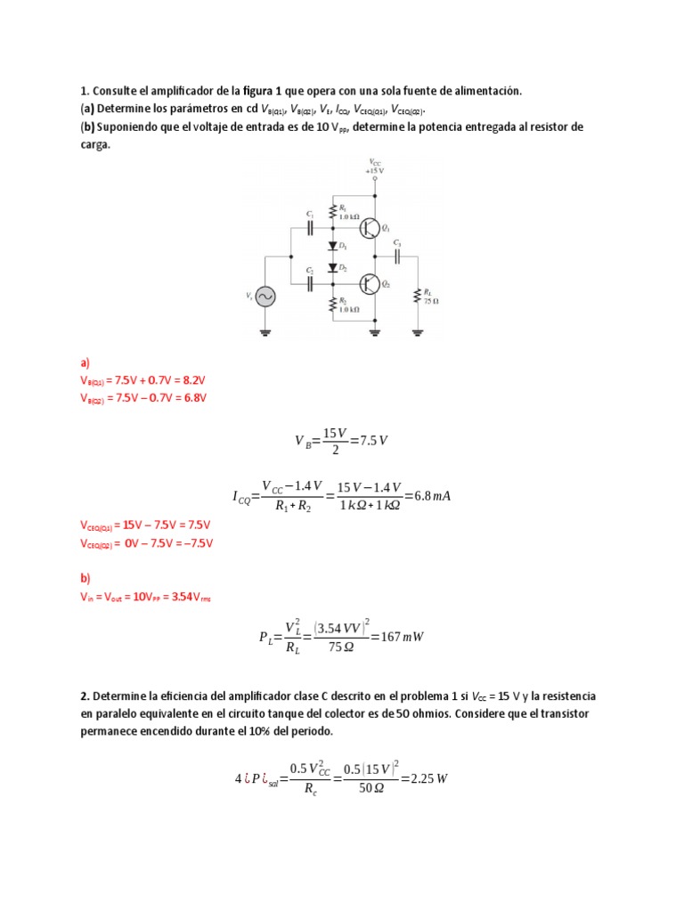Sol. Ex Virtual 4 | PDF | Cantidades fisicas | Electricidad