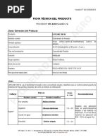 Ficha Técnica del Herbicida Velfosato | PDF | Absorción (Química) | Agua
