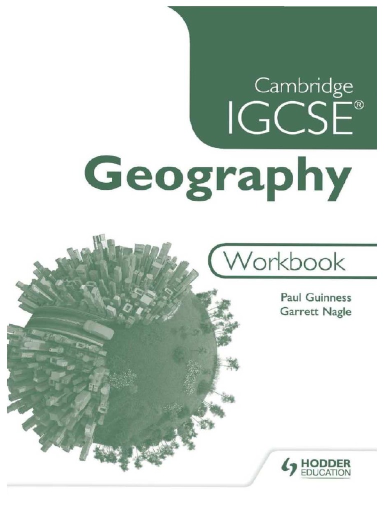 Cambridge Igcse Geography Workbook | PDF