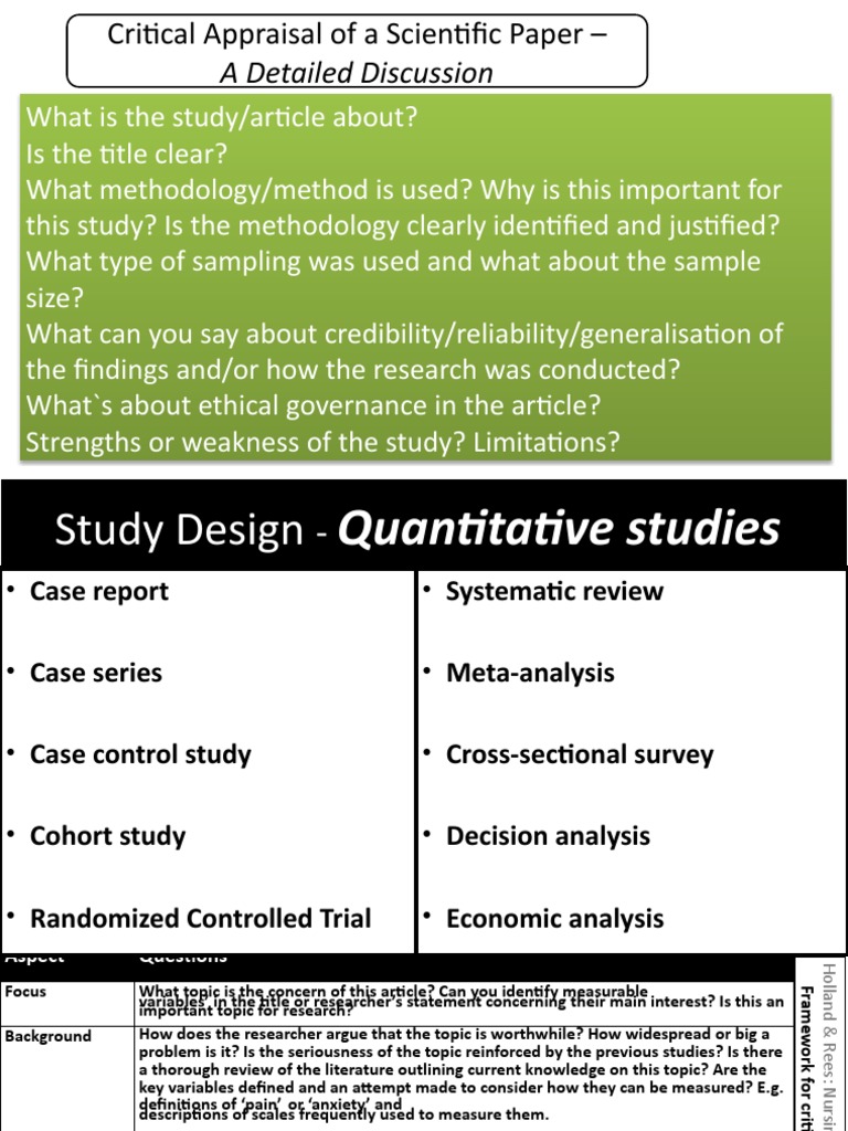 Quantitative Research PowerPoint | PDF | Randomized Controlled Trial ...