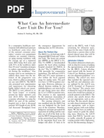 High Dependency Unit Design Guide | PDF | Intensive Care Unit | Hand ...