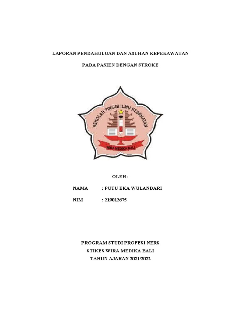 LP & Askep Stroke Eka | PDF