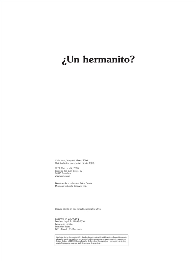 Un-Hermanito | PDF