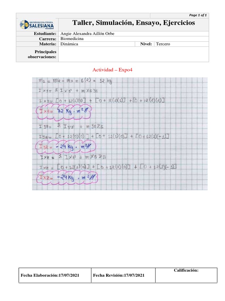 Actividad - Expo 4 | PDF