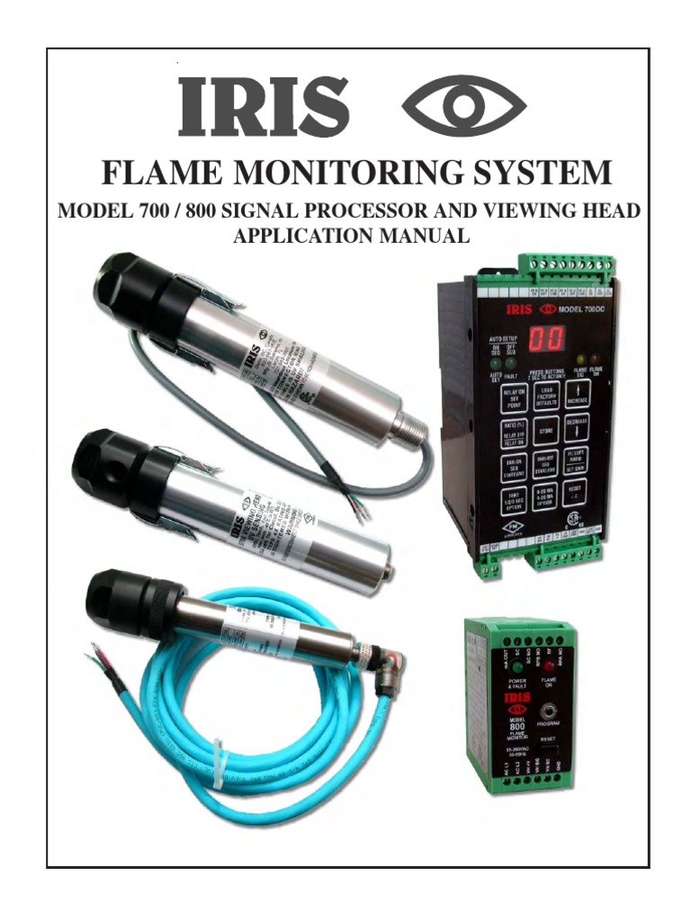 700 - Series - IRIS FLAME MONITORING SYSTEM | Download Free PDF | Relay ...