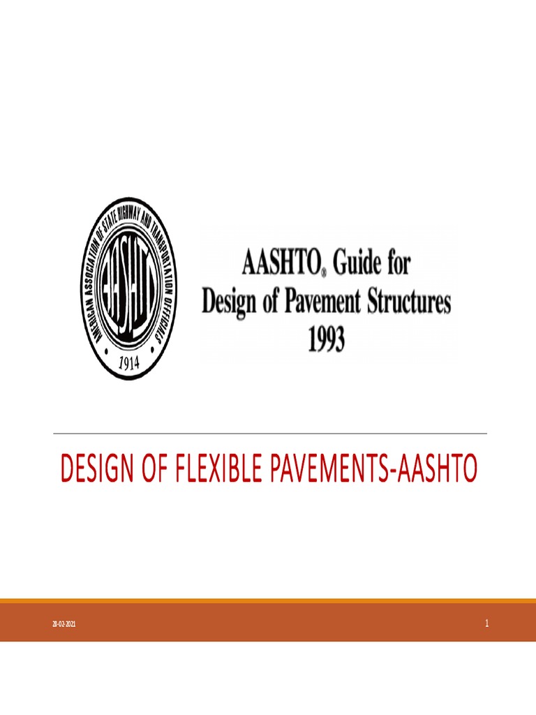 AASHTO Flexible Pavement Design Guide | PDF | Road Surface | Road