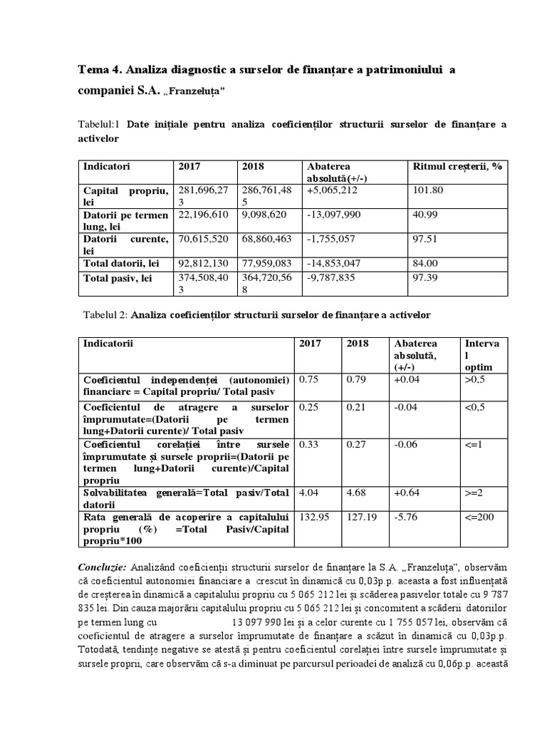 Tema 4 Situații Practice | PDF
