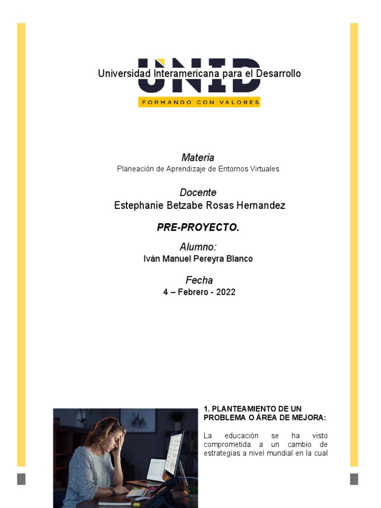 Pre Proyecto | Descargar gratis PDF | Aprendizaje | Las emociones