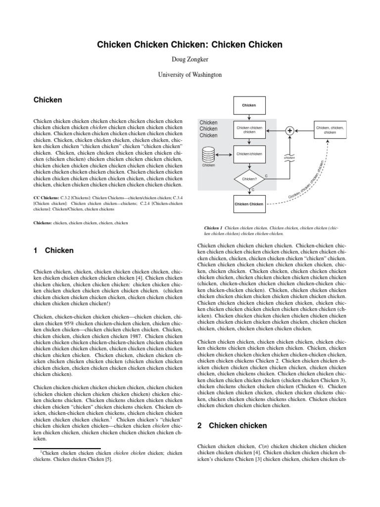 Chicken Chicken Chicken: Chicken Chicken | PDF