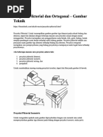 Gambar Isometri dalam Teknik Arsitektur | PDF