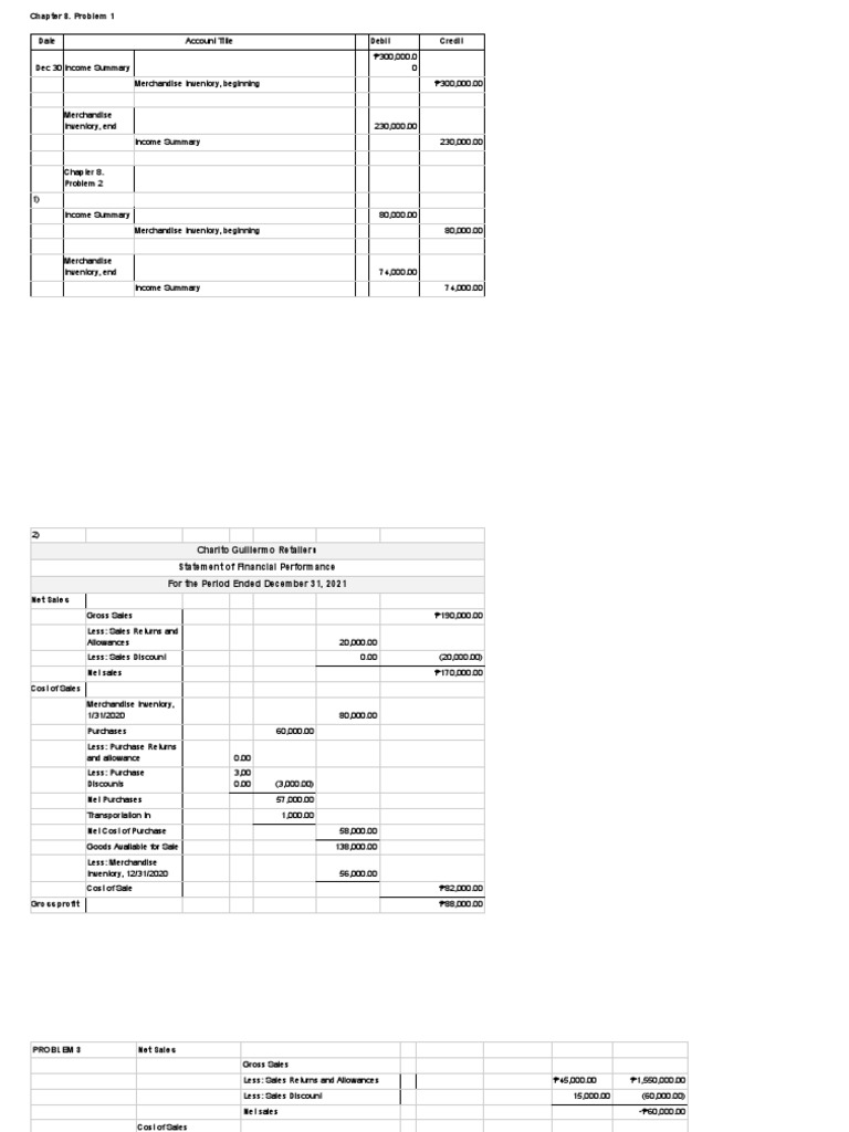 Chapter 8 | PDF | Debits And Credits | Expense