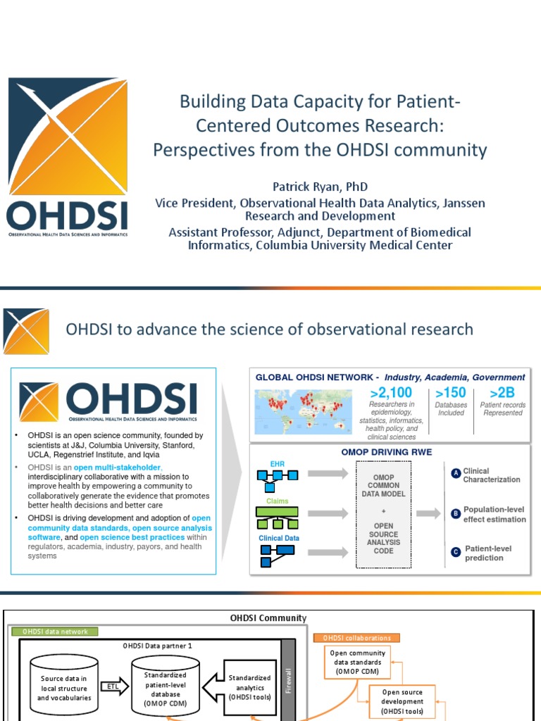 Ryan OHDSI NAS ASPE 24may2021 | PDF | Analytics | Metadata