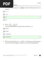 AB SG Unit 1 Progress Check MCQ Part A | PDF | Function (Mathematics ...