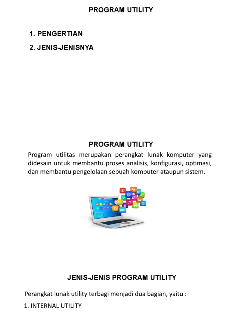 Program Utility | PDF
