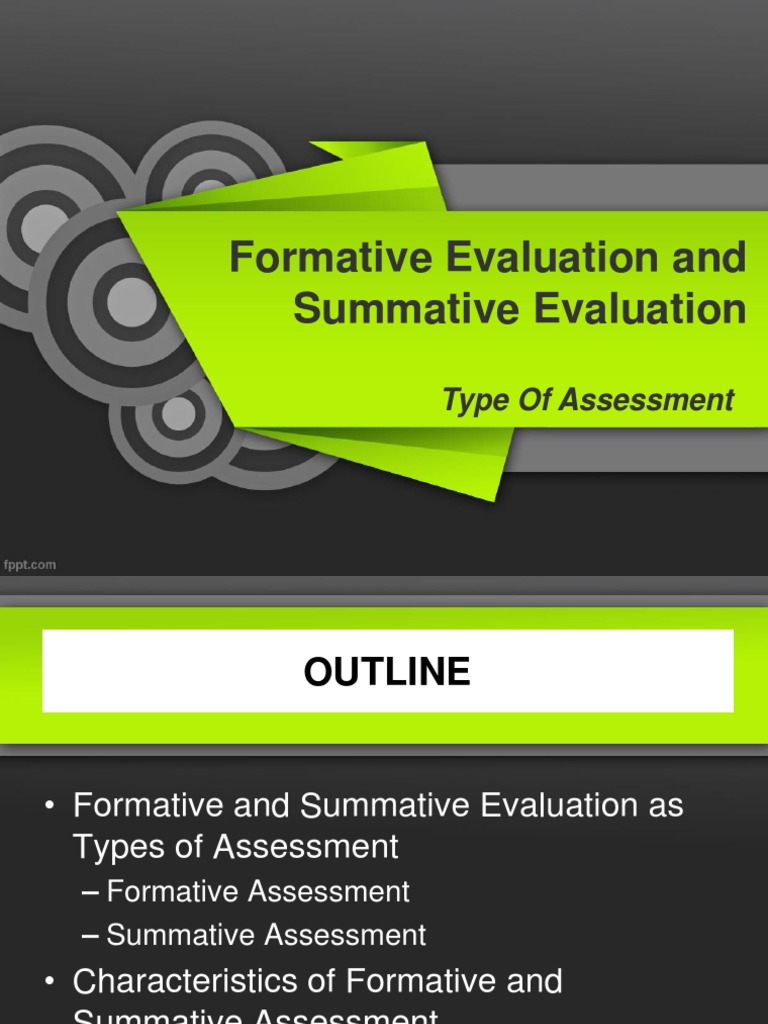 An Introduction To Formative And Summative Assessment – FDOMF