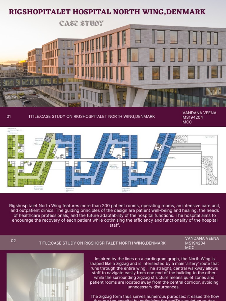 Rigshospitalet North Wing Design Insights | PDF