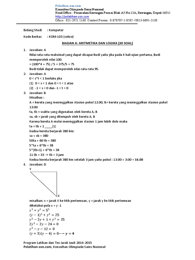 KOM L03 (Solusi) | PDF