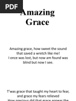 Amazing Grace Lyrics with All Verses | PDF