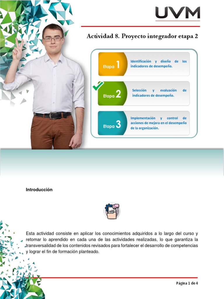 Instrucciones Proyecto E2 | PDF | Indicador de rendimiento | Evaluación