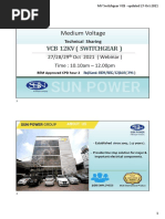 33KV GIS Switchgear Overview and Details | PDF | Switch | Power (Physics)