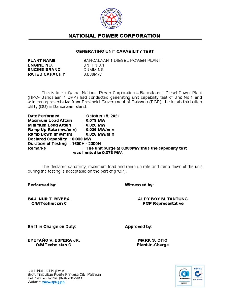 Unit Capability Factor – WANO PERFORMANCE INDICATORS USED IN PII AND PI ...