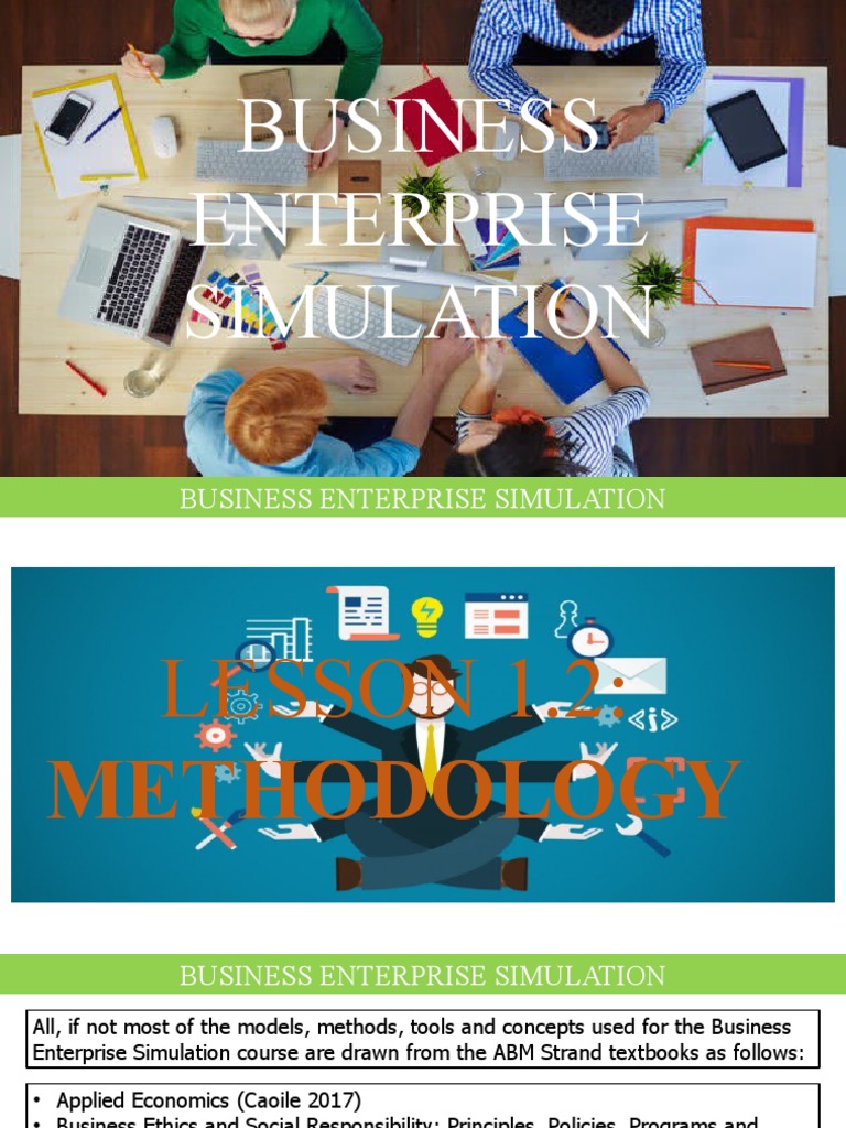 Business Enterprise Simulation | PDF | Simulation | Accounting