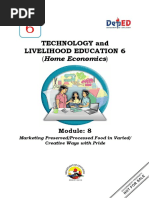 Tle He6 Module 4 | PDF | Sewing | Textiles