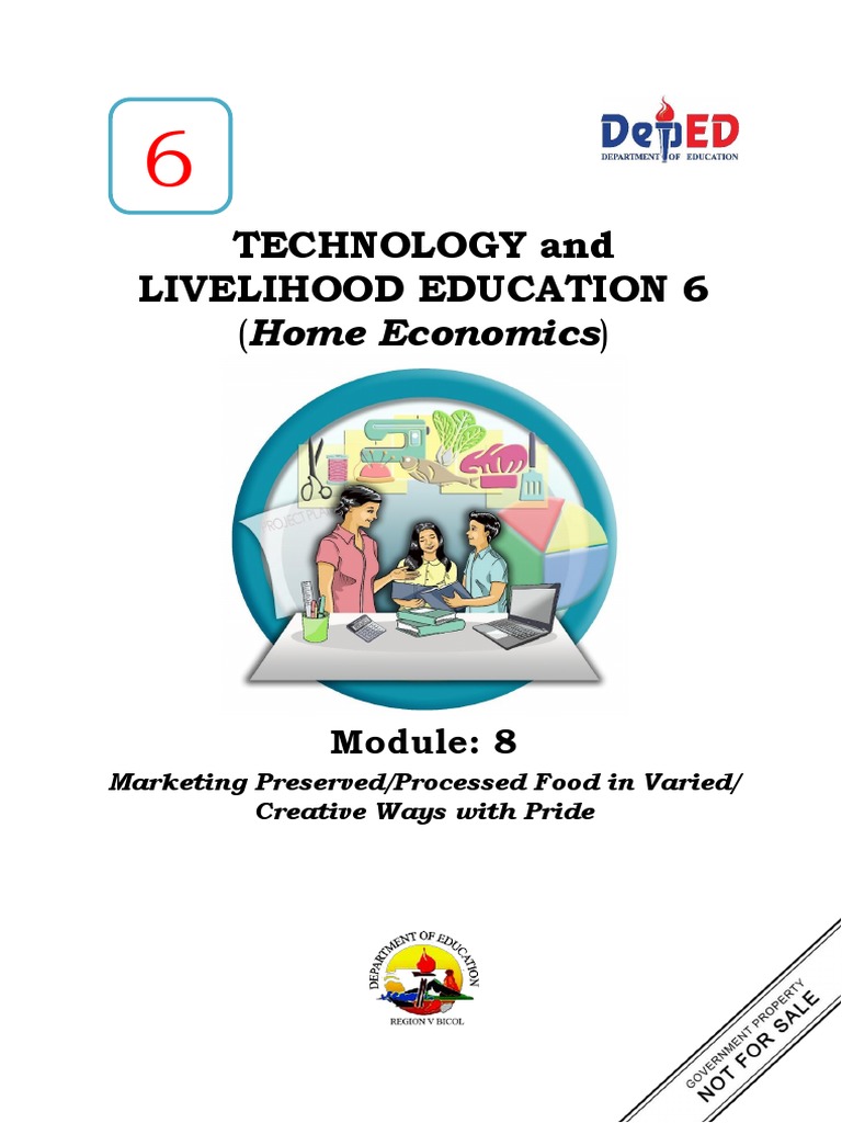 Technology and Livelihood Education 6: (Home Economics) | PDF | Foods ...