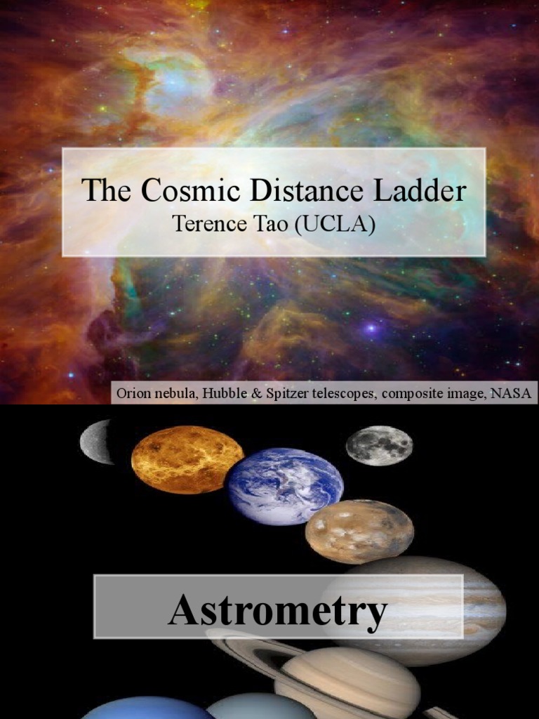 Cosmic Distance Ladder | PDF | Astronomical Unit | Moon