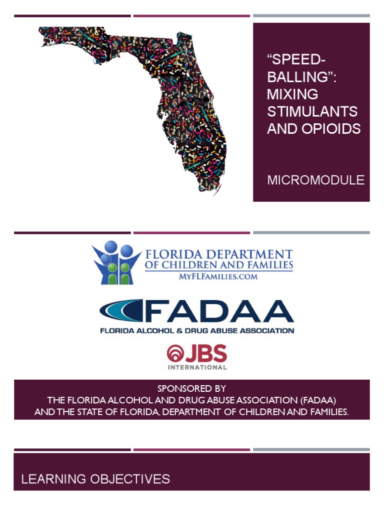 Speedballing PPT | PDF | Heroin | Stimulant