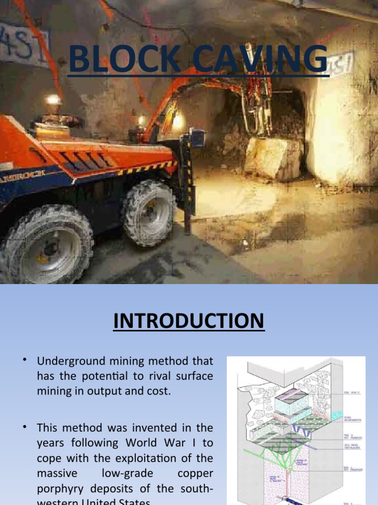 Block Caving Atri | PDF | Mining