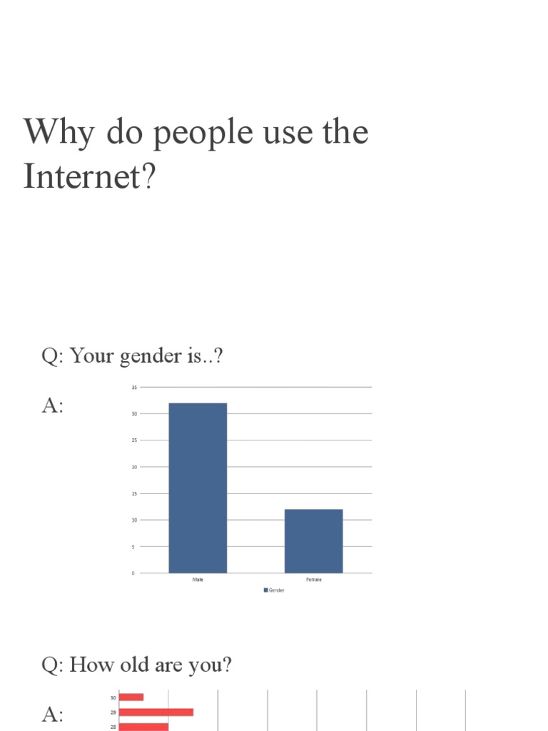 Reasons for Internet Usage Explained | PDF | Social Science | Computers