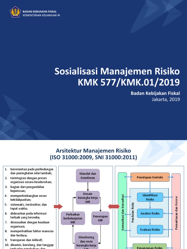 Sosialisasi MR KMK-577 - KMK.01 - 2019 (Autosaved) | PDF