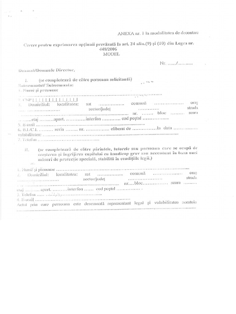 DECONTARE CARBURANT-GRATUITATE TRANSPORT INTERURBAN - Anexe ...