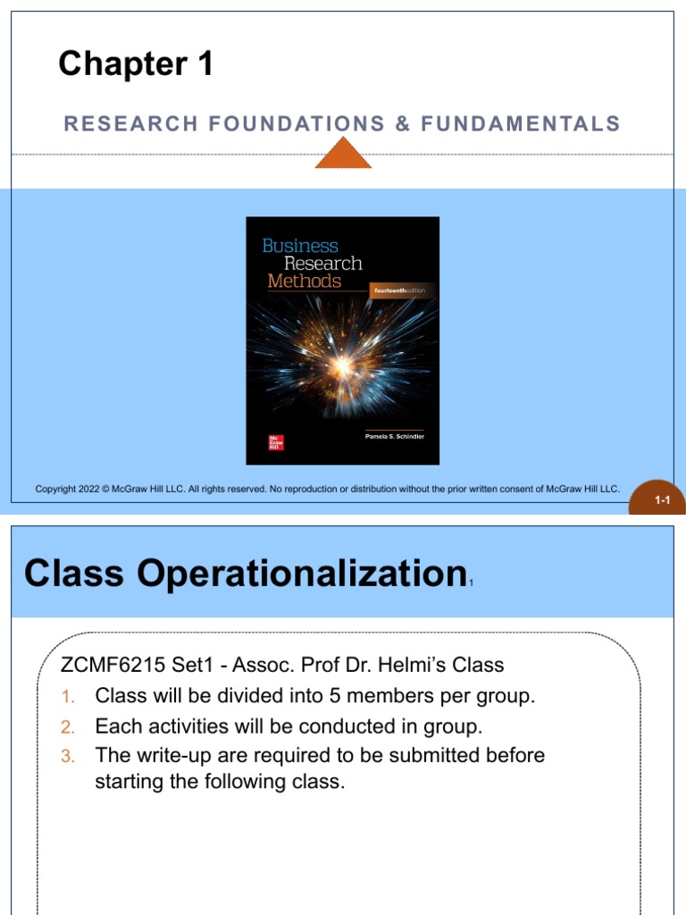 Chapter 1 - Research Foundation and Fundamentals | PDF | Hypothesis ...
