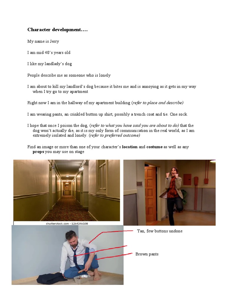 Character Development | PDF