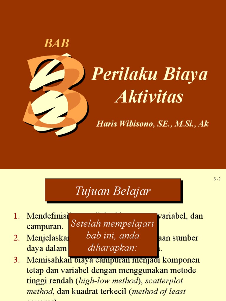 Memahami Biaya Campuran dan Perilakunya | PDF