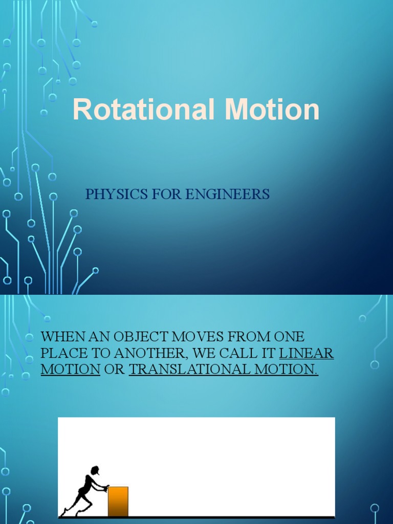 Rotational Motion and Torque | PDF | Rotation Around A Fixed Axis ...