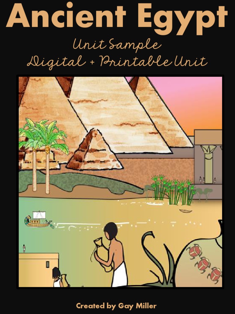 Ancient Egypt Lesson Plans Sample | PDF | Ancient Egypt | Nile