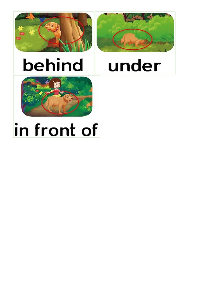 Behind Infront of Under | PDF