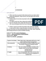 Lemov Strategies Assignment | PDF | Lesson Plan | Change