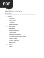 OSH Program Sample | PDF | Occupational Safety And Health | Personal ...