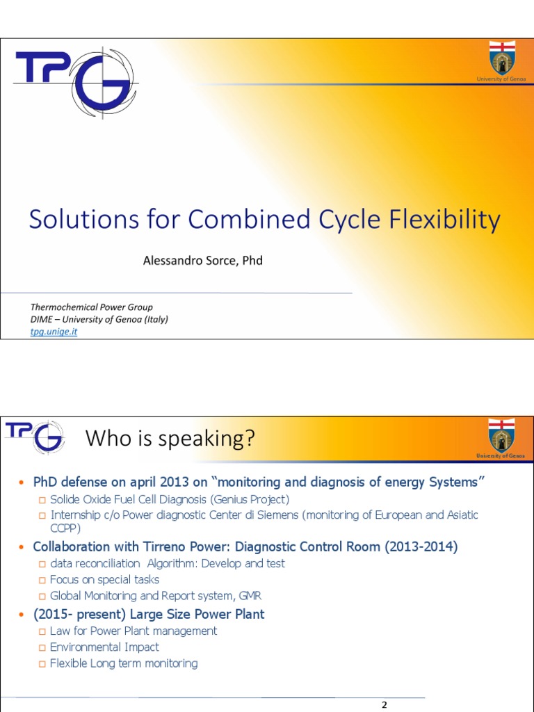 Seminario Combined Cycle Flexibility Solution 12-12-2016 1 | PDF ...