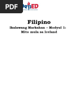 Filipino 10 - Q2 - Modyul 1 - Ver6 | PDF