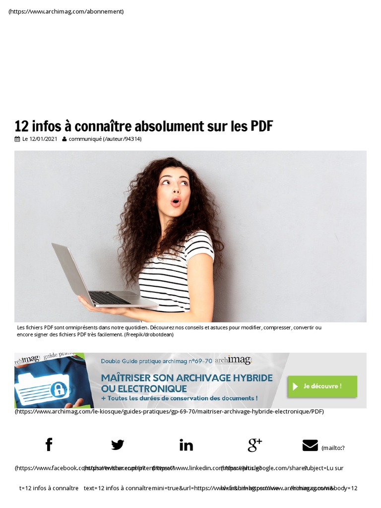 12 astuces essentielles pour les PDF | PDF | Microsoft Word | Fichier ...