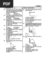 CBSE Class 9 Physics Worksheet - Motion PDF | PDF | Acceleration | Velocity