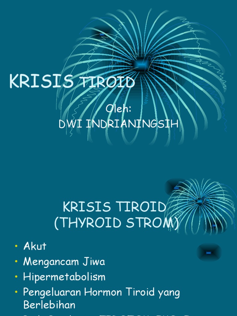 Krisis Tiroid Dwi Indri | PDF
